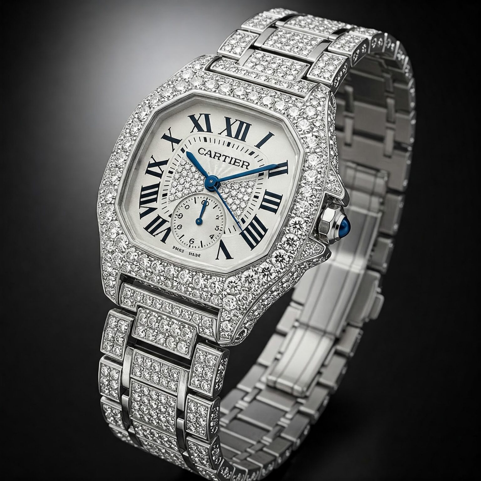 10 Stunning Iced Out Cartier Watch Designs That Elevate Luxury in 2025 ...