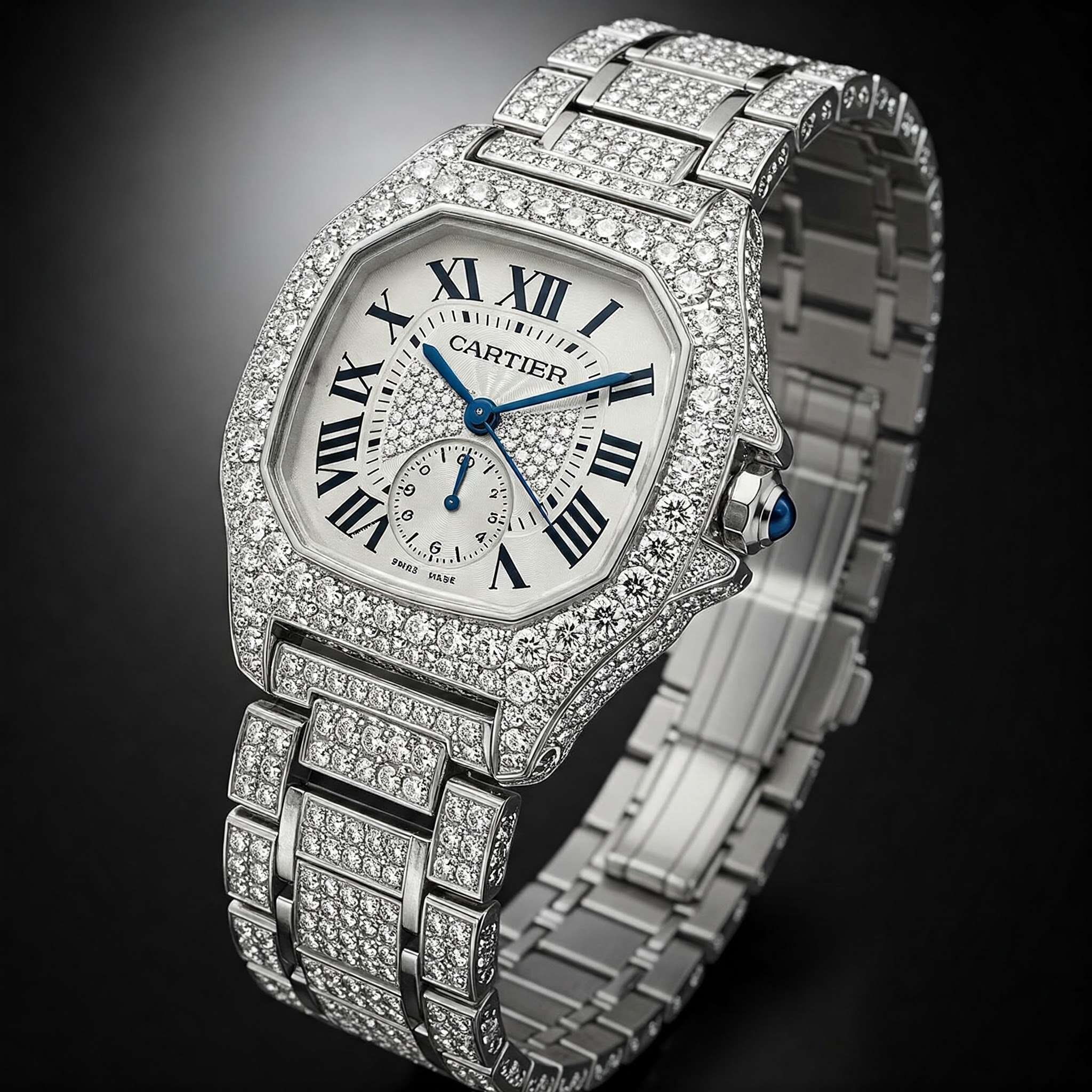 10 Stunning Iced Out Cartier Watch Designs That Elevate Luxury in 2025 ...