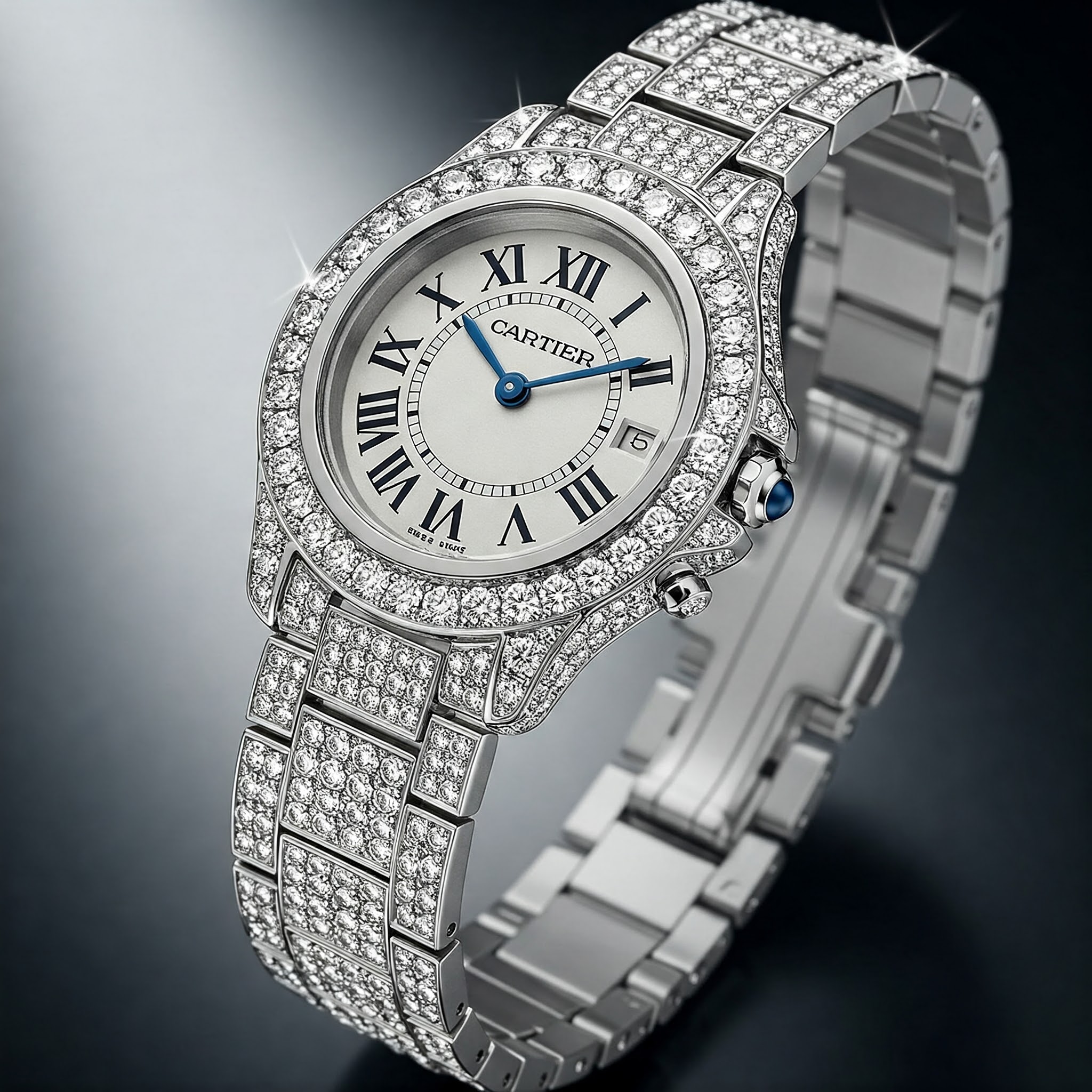 10 Stunning Iced Out Cartier Watch Designs That Elevate Luxury in 2025 ...