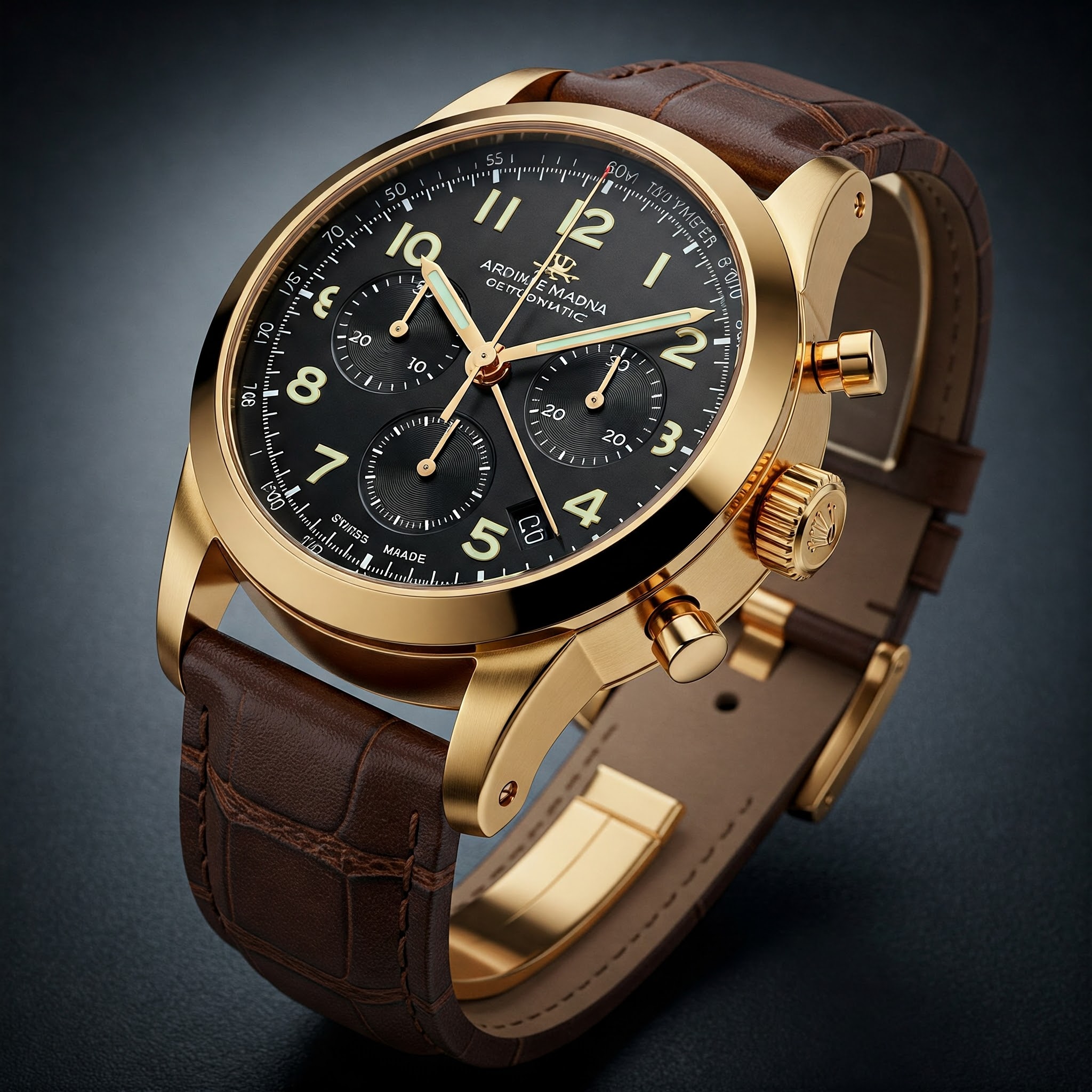 10 Luxurious Men's Gold Watch Collections That Elevate Style in 2025 ...