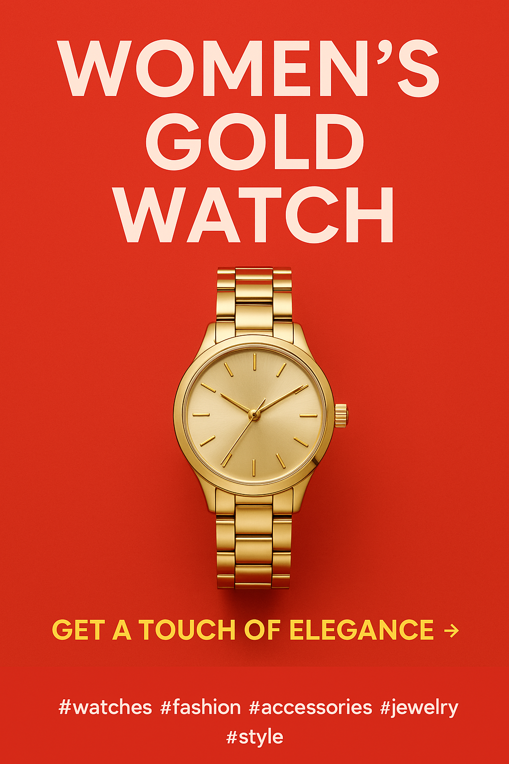 10 Stunning Women's Gold Watch Designs That Elevate Any Outfit in 2025 ...