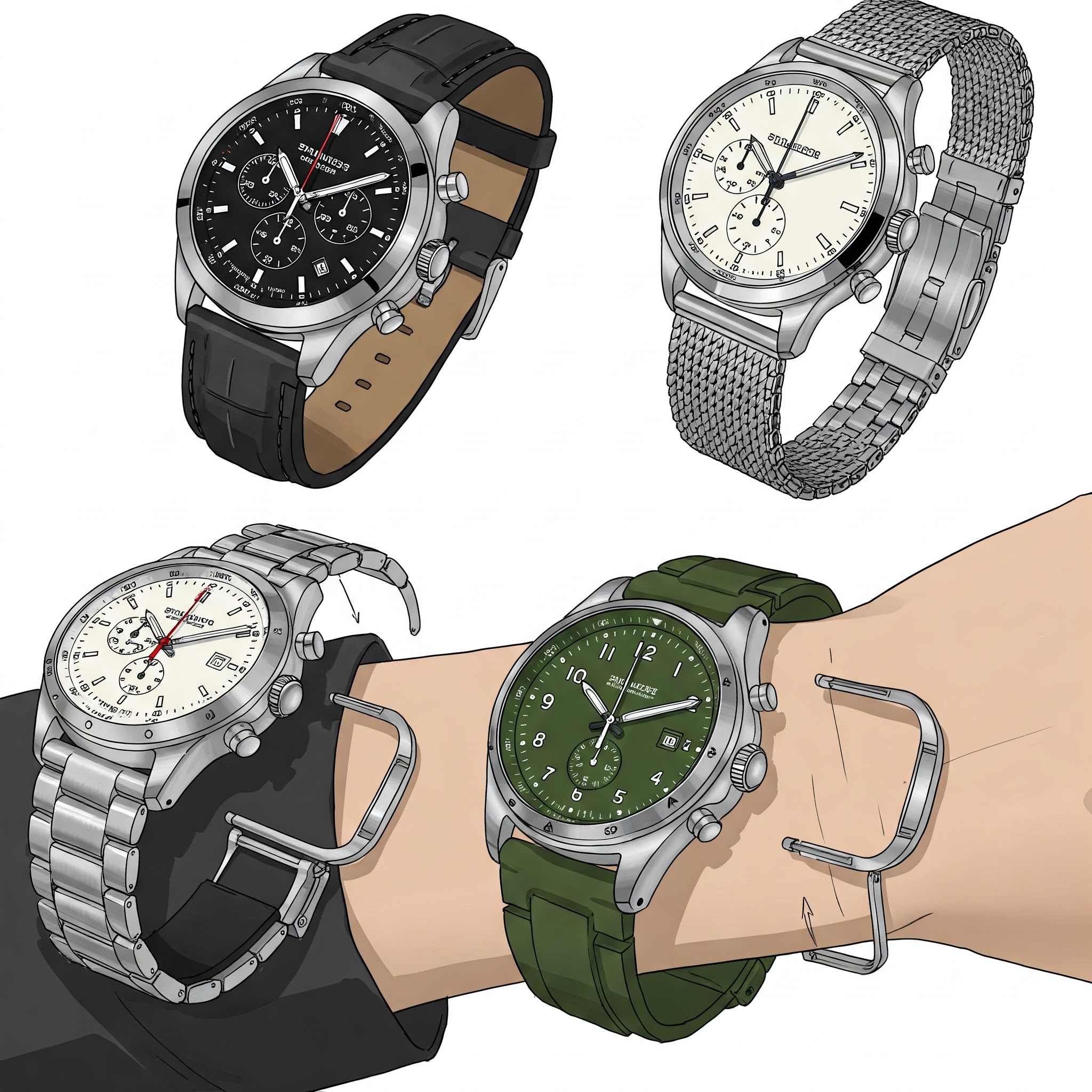 10 Best SS Watch Band Extension Options For Perfect Fit and Style in ...