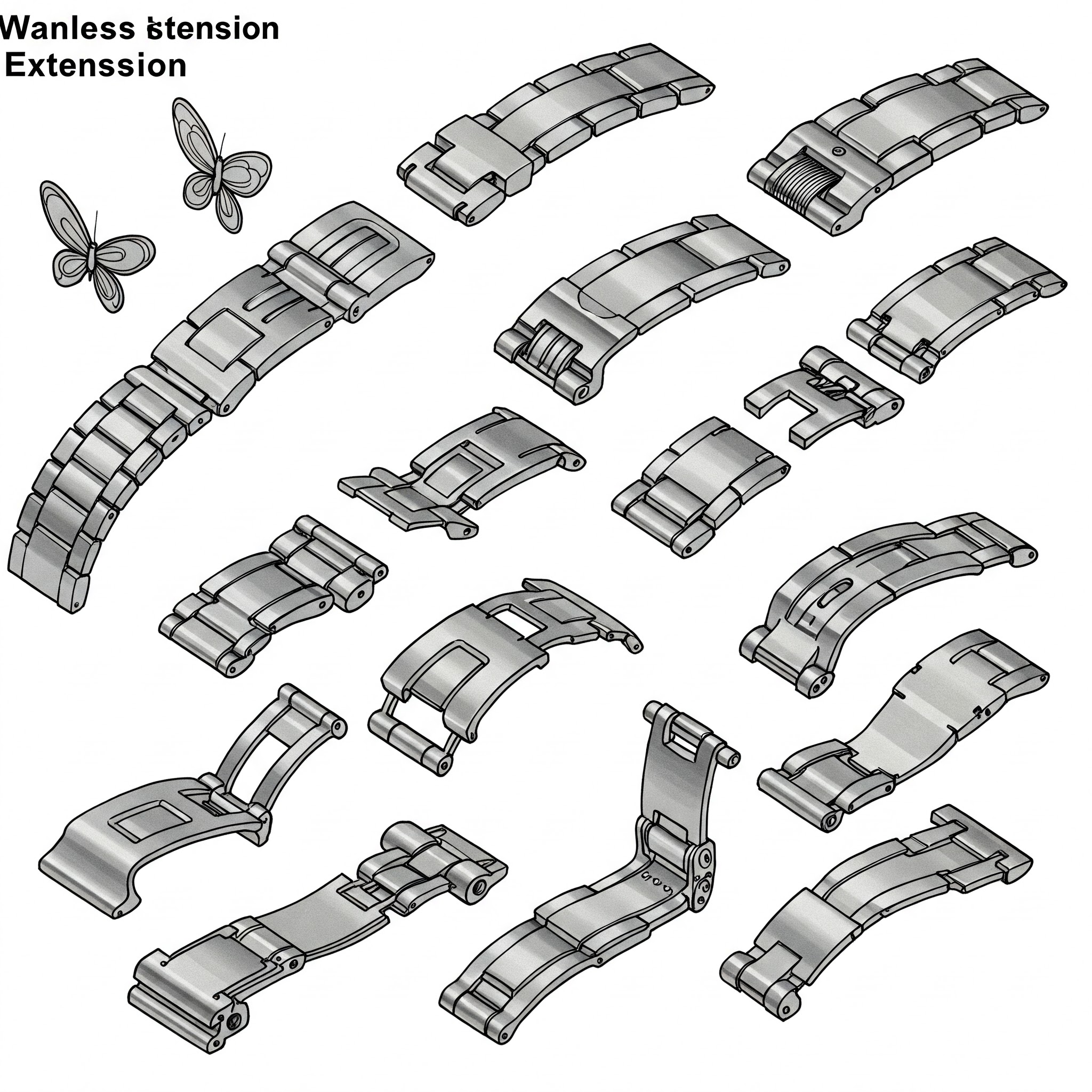 10 Best SS Watch Band Extension Options For Perfect Fit and Style in ...